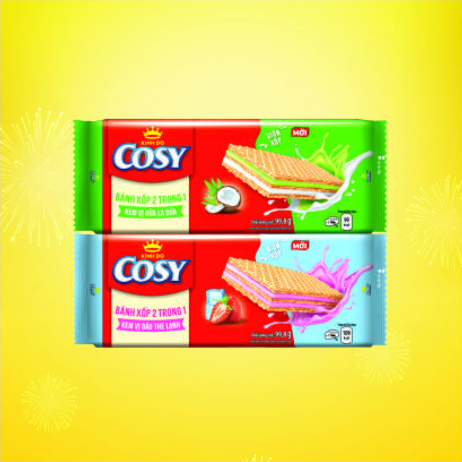 Bánh Cosy - Bánh Quy Cosy Kinh Đô 2024 Hộp Giấy - Hộp Thiếc